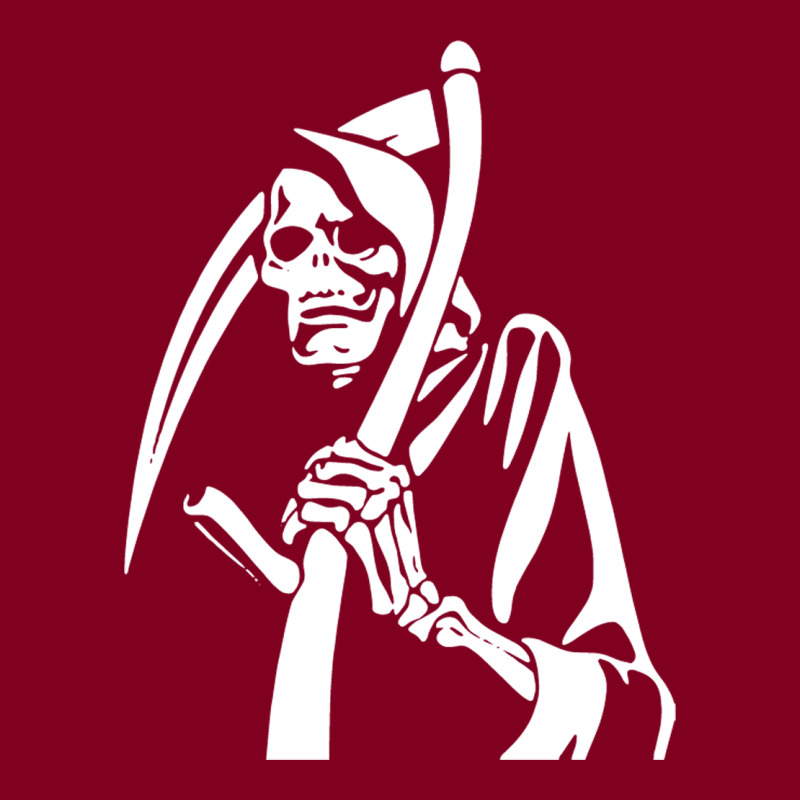 Grim Reaper Distressed Ollie Cap By Designpulse - Hatpublic