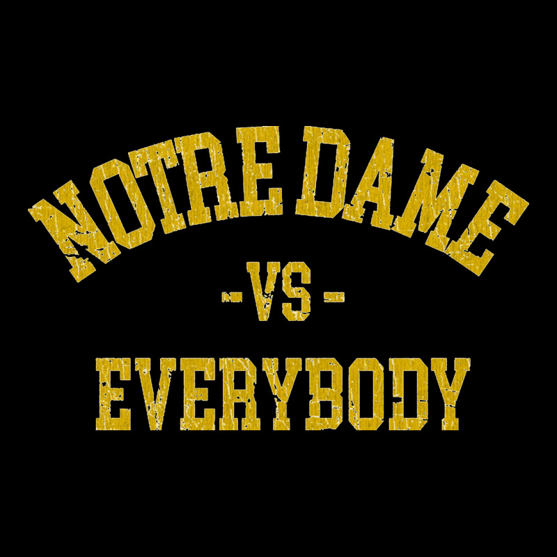 Notre Dame Vs. Everybody 1887, Football Flame Baseball Cap By ...