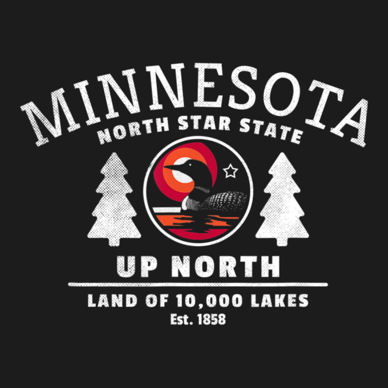 Limited Edition Minnesota North Star State Up North With Loon Nike Dri ...