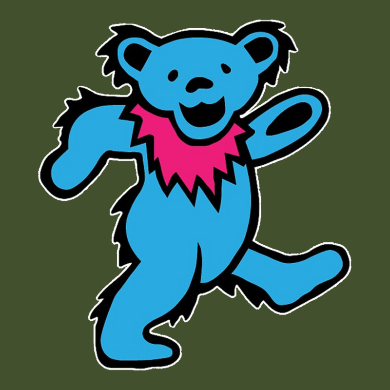 Blue Grateful Dancing Dead Retro Sun Shade Cap By Shoopshirt - Hatpublic