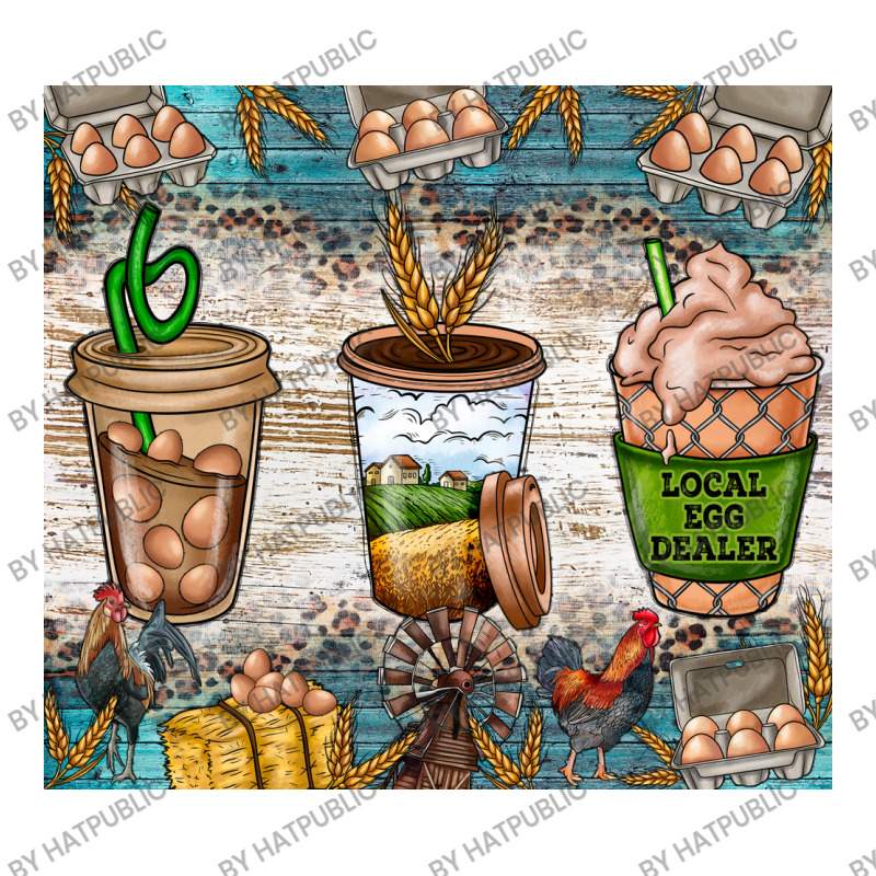 Local Egg Dealer Coffee Waffle Cuffed Knit Beanie By Cetodesignshop ...