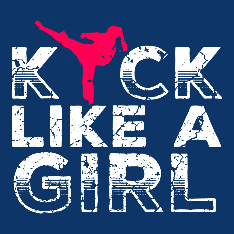 I Kick Like A Girl Karate Kickboxing Girl Seamless Cap By Snappyart ...