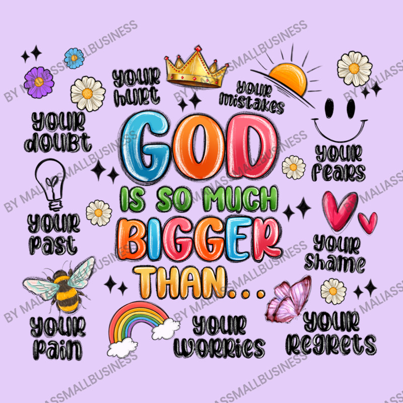 God Is So Much Bigger Than... Tie Dyed Dad Hat By Maliassmallbusiness ...