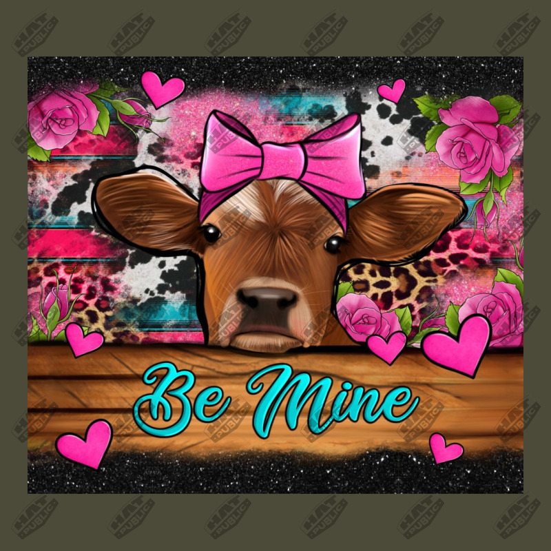 Be Mine Valentine's Day Cow Old Favorite Trucker Cap By Jasminsmagicworld - Hatpublic