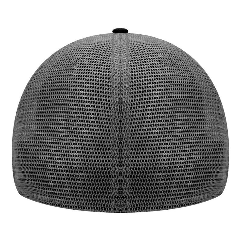 Summer Vibes Rainbow Dyed Flex Trucker Hat By Hra Design Shop - Hatpublic