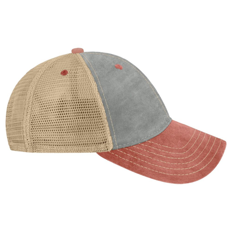 Ohm Yoga Mandala Old Favorite Trucker Cap By Designpulse - Hatpublic