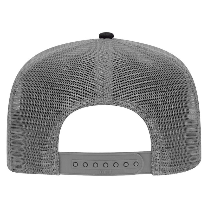 Redline Bmx 5 Panel Trucker Snapback Hat By Inspiradesign - Hatpublic