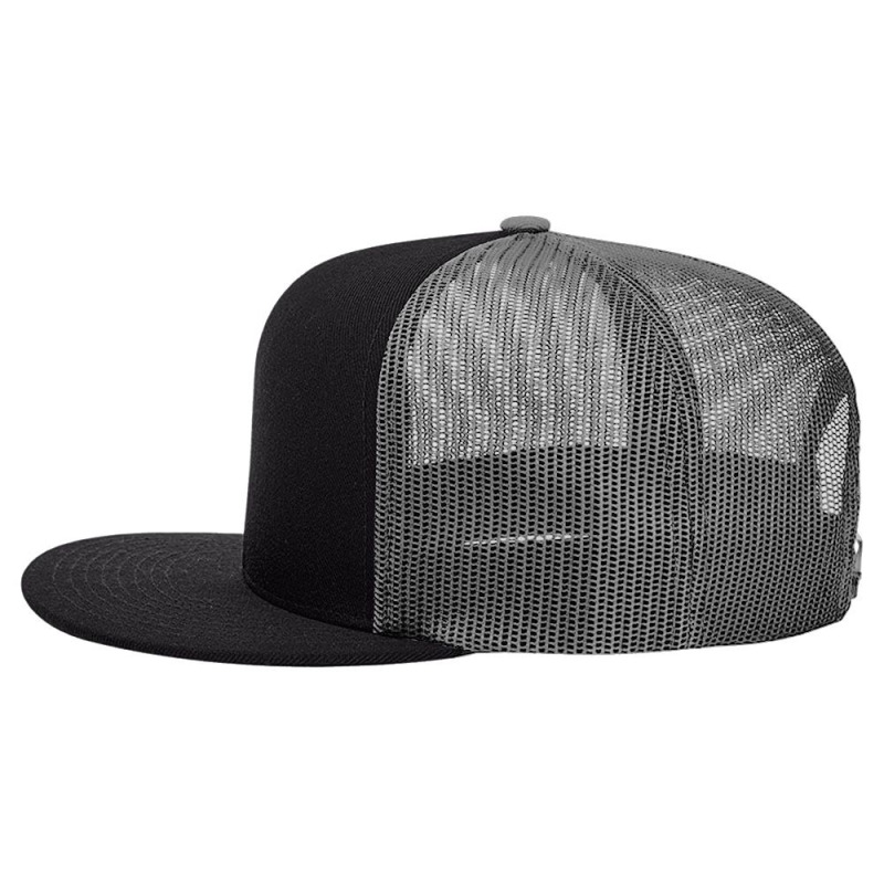 Redline Bmx 5 Panel Trucker Snapback Hat By Inspiradesign - Hatpublic