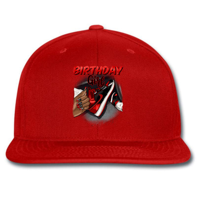 Sneaker Birthday Girl Red And Black Printed Hat By Afrowomandigitalshop ...