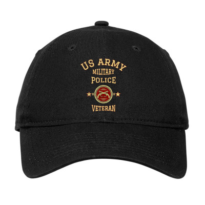 Us Army Military Police Veteran Police Retirement Adjustable Cap By ...