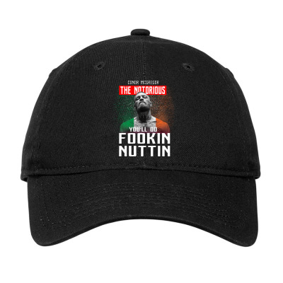 Conor Mcgregor The Notorious Fookin Nuttin Adjustable Cap By Artchic ...