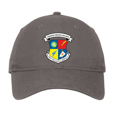 Usafss Emblem Adjustable Cap By Craftify - Hatpublic