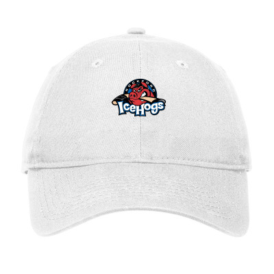 The Icehogs, Rockford Adjustable Cap By Designpulse - Hatpublic