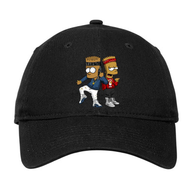 Simpsons Friends Adjustable Cap By Pixelflow - Hatpublic