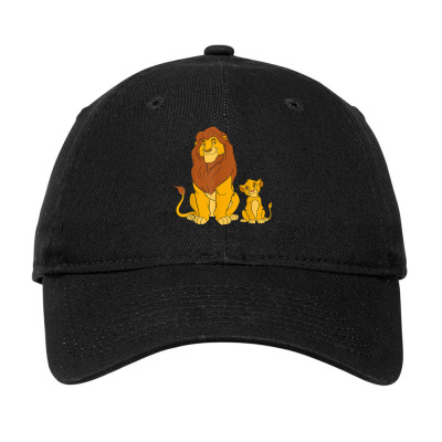 The Lion & King Young Simba And Mufasa Adjustable Cap By Floraart ...