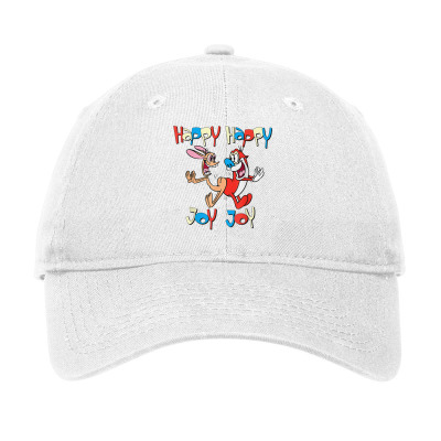 Ren And Stimpy Happy Happy Joy Joy Dance Adjustable Cap By Craftify ...