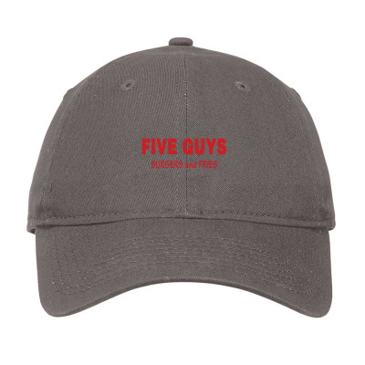 Five Guys Burgers And Fries Adjustable Cap By Craftify - Hatpublic