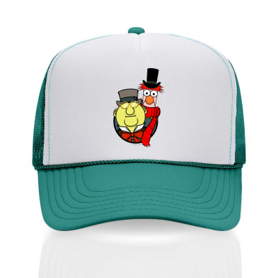 Muppets Christmas Carol Bunsen Honeydew And Beaker High Crown Trucker ...