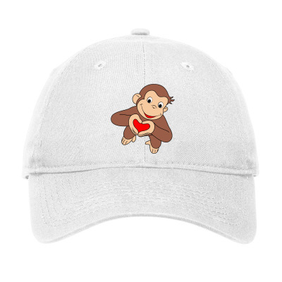 Curious George All Heart, Curious George Adjustable Cap By Pixelflow ...
