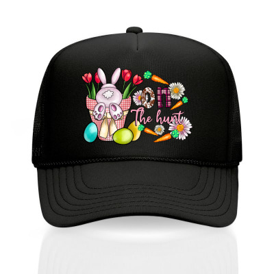 On The Hunt High Crown Trucker Hat By Cetodesignshop - Hatpublic