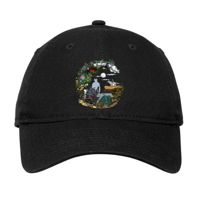 Studio Ghibli Characters (w) Adjustable Cap By Studioelite - Hatpublic