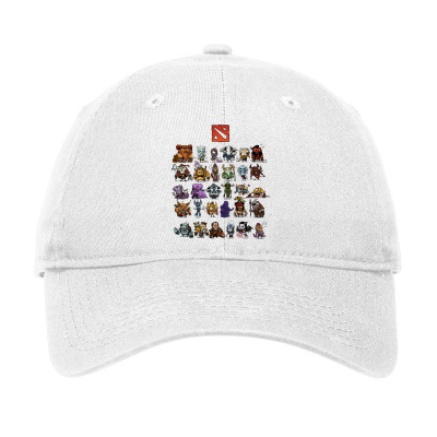Dota 2 Heroes Nostalgia Adjustable Cap By Designpulse - Hatpublic