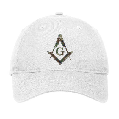 Mens Masonic Camo Square And Compass Freemason T Adjustable Cap By ...