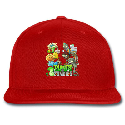 Plants Vs Zombies Printed Hat By Craftify - Hatpublic