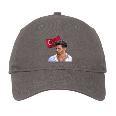 Can Yaman Turkish Flag Adjustable Cap By Pixelflow - Hatpublic