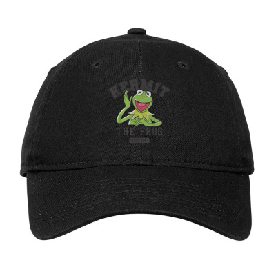 The Muppets Kermit The Frog Since 1955 Collegiate Adjustable Cap By ...