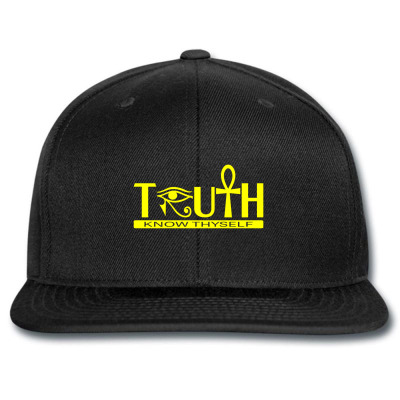 Truth Know Thyself Ankh Eye Of Horus Design Printed Hat By Artchic ...