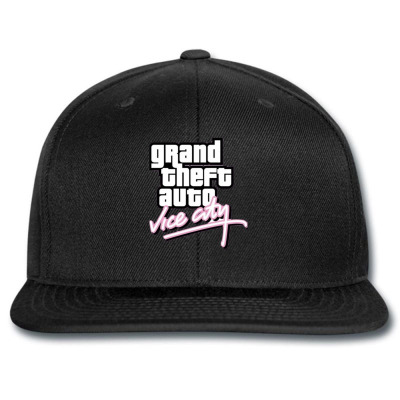 Gta Vice City Grand Theft Auto Essential Snapback By Artchic - Hatpublic