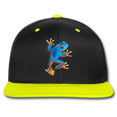 Cute Blue Realistic Frog 2clamp Funny Toad Snapback By Inspiradesign ...