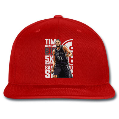 Tim Duncan Big Fundamental Classic Snapback By Artchic - Hatpublic