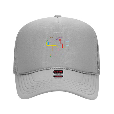 Sodor Railway Map - Ttc Style, Dark Foam Trucker Hat By Designpulse ...