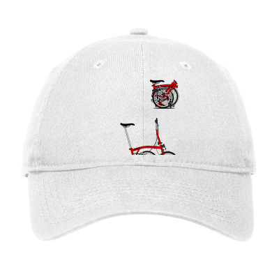 I Love My Folding Brompton Bike Adjustable Cap By Floraart - Hatpublic