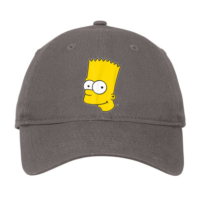 The Simpsons Bart Simpson Face Adjustable Cap By Pixelwave - Hatpublic
