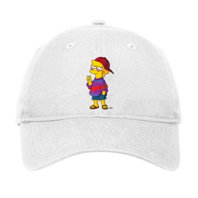 The Simpsons Cool Kid Lisa Adjustable Cap By Craftify - Hatpublic