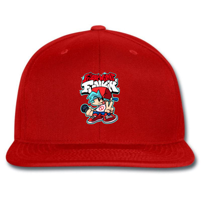 Friday Night Funkin, Boyfriend Printed Hat By Designpulse - Hatpublic