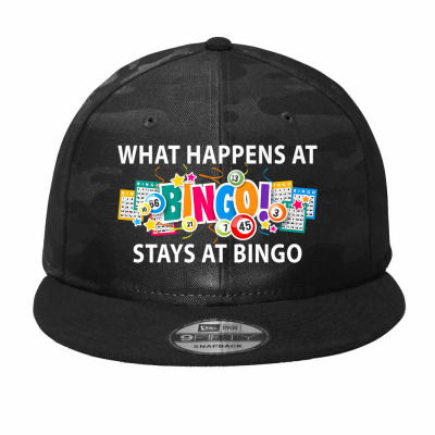 What Happens At Bingo Stays At Bingo - Bingo Game Bingo Premium Camo ...