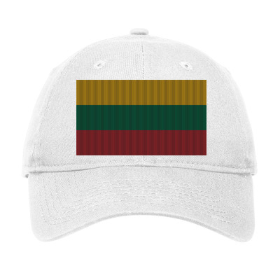 Flag Of Lithuania Adjustable Cap By Pixelflow - Hatpublic