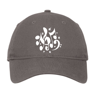 Music Notes Adjustable Cap By Inspiradesign - Hatpublic