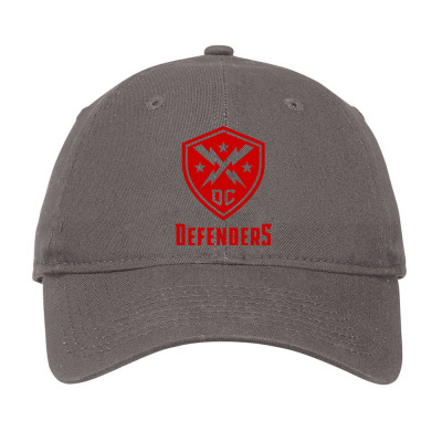 The-dc-defenders Adjustable Cap By Pixelflow - Hatpublic
