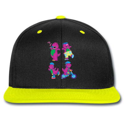 Barney The Dinosaur And Friends .png Printed Hat By Studioelite - Hatpublic