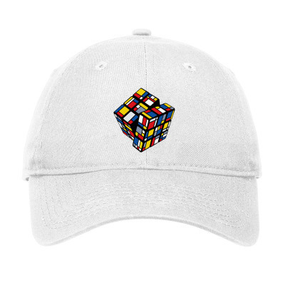 Mondrian's Rubik Adjustable Cap By Pixelwave - Hatpublic