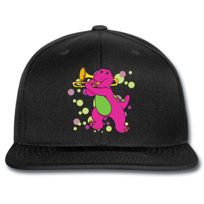 Barney And Friends Play Trumpet Printed Hat By Inspiradesign - Hatpublic