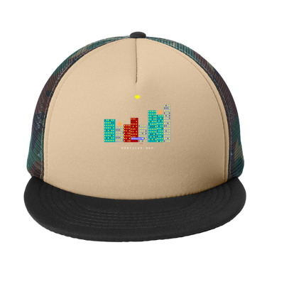 Gorillas.bas Game In Qbasic Or Quickbasic Fanart 1 Foam Snapback Hat By ...