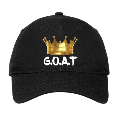 Golden Crown Goat Great Of All Time Limited Edition Adjustable Cap By ...