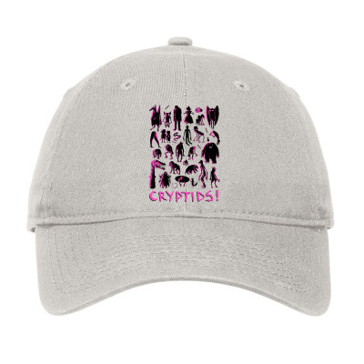 Know Your Cryptids Cryptids Adjustable Cap By Pixelwave - Hatpublic
