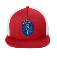 Memphis 901 Fc Primary Classic Foam Snapback Hat By Inspiradesign ...